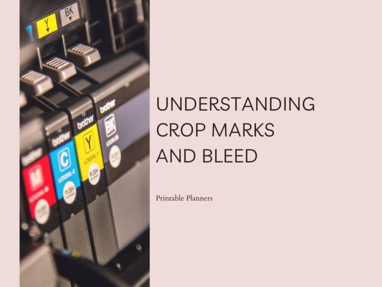 Understanding Bleed and Crop Marks in Printing