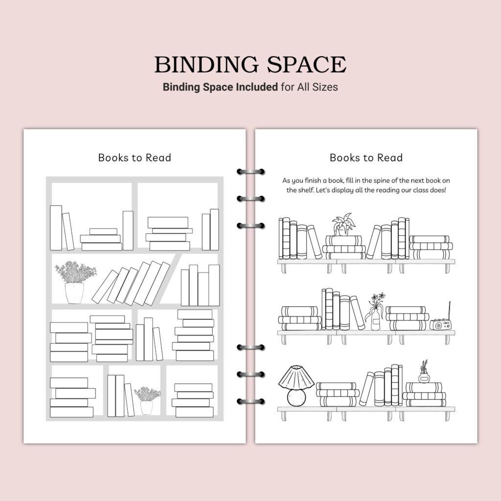 Printable Books to Read Template