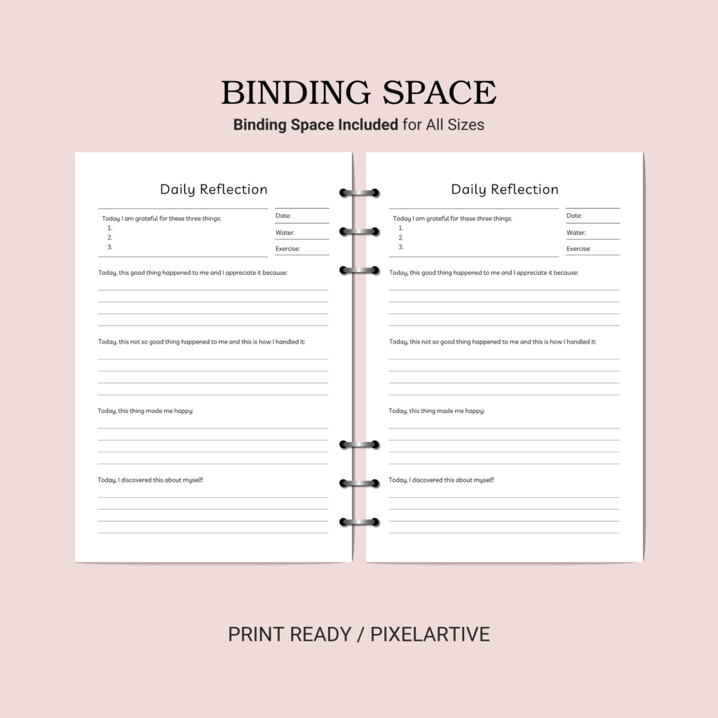Printable Daily Reflection Inserts