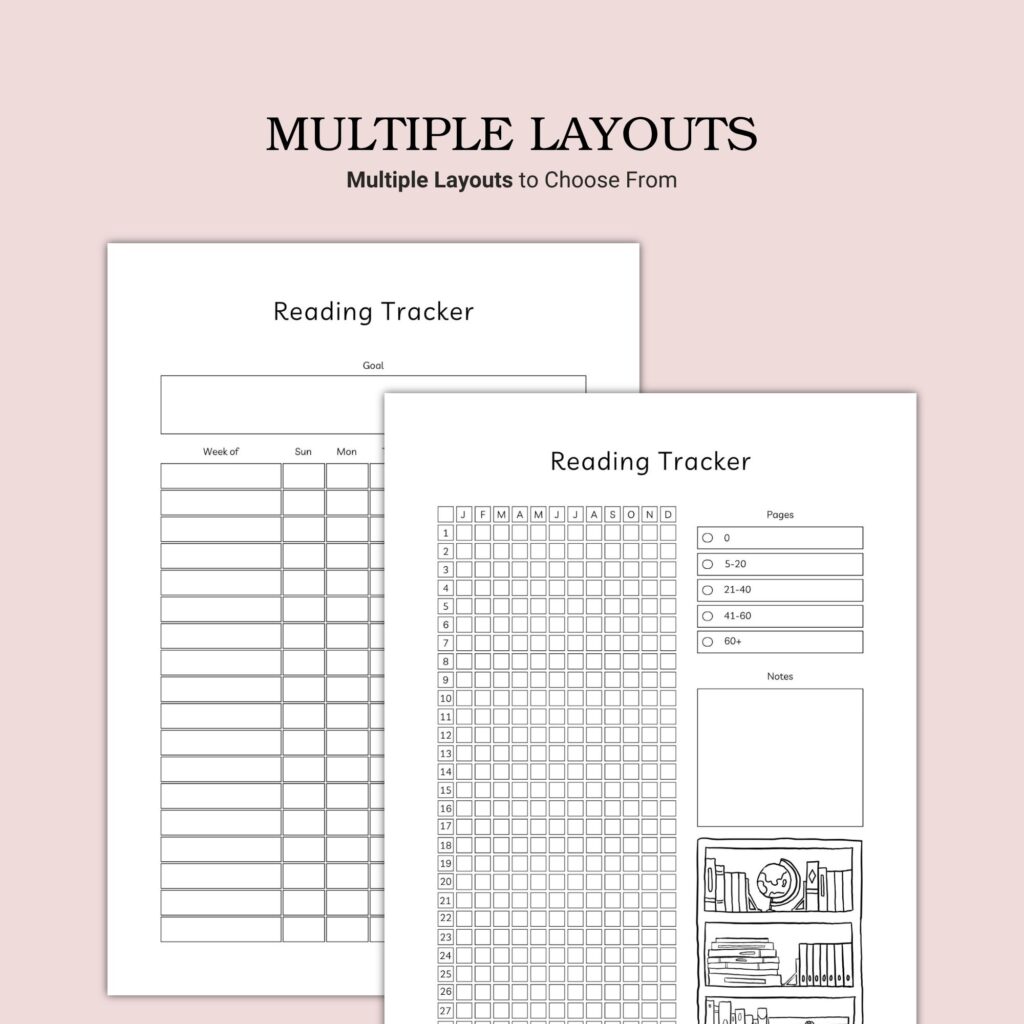 Printable Reading Tracker Template