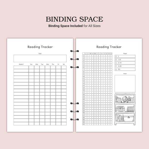Printable Reading Tracker Template